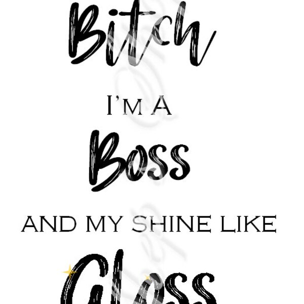 Boss Bitch - Etsy