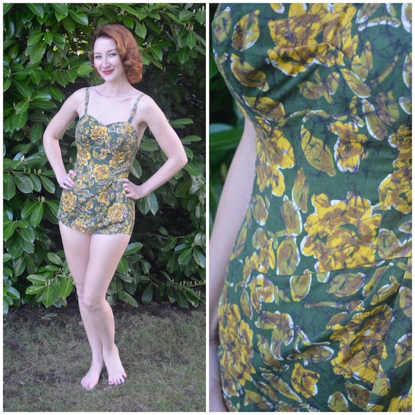 1950s Bathing Suit Etsy