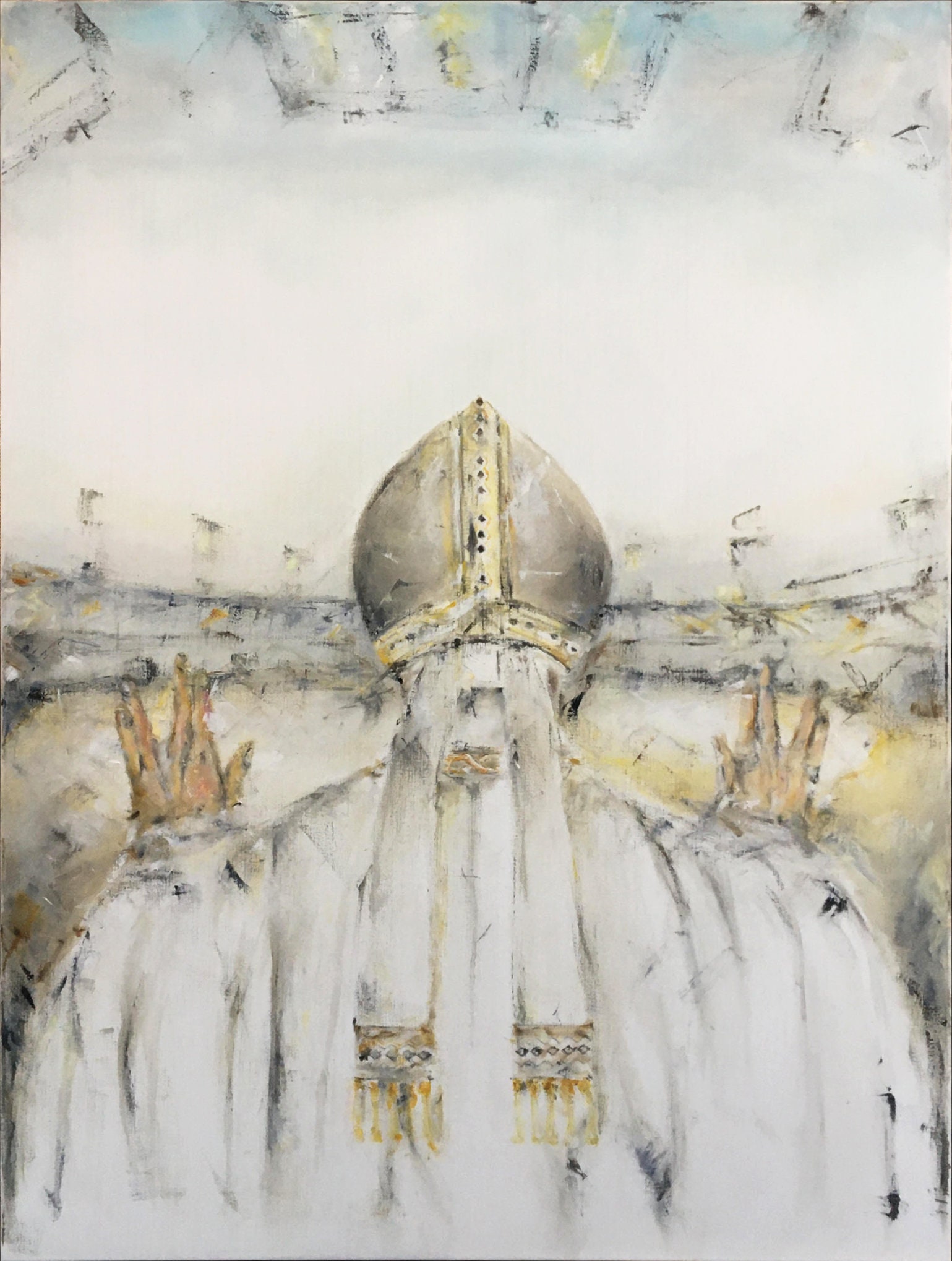 Modern Pope Painting Star Trek Art Abstract Original Oil - Etsy