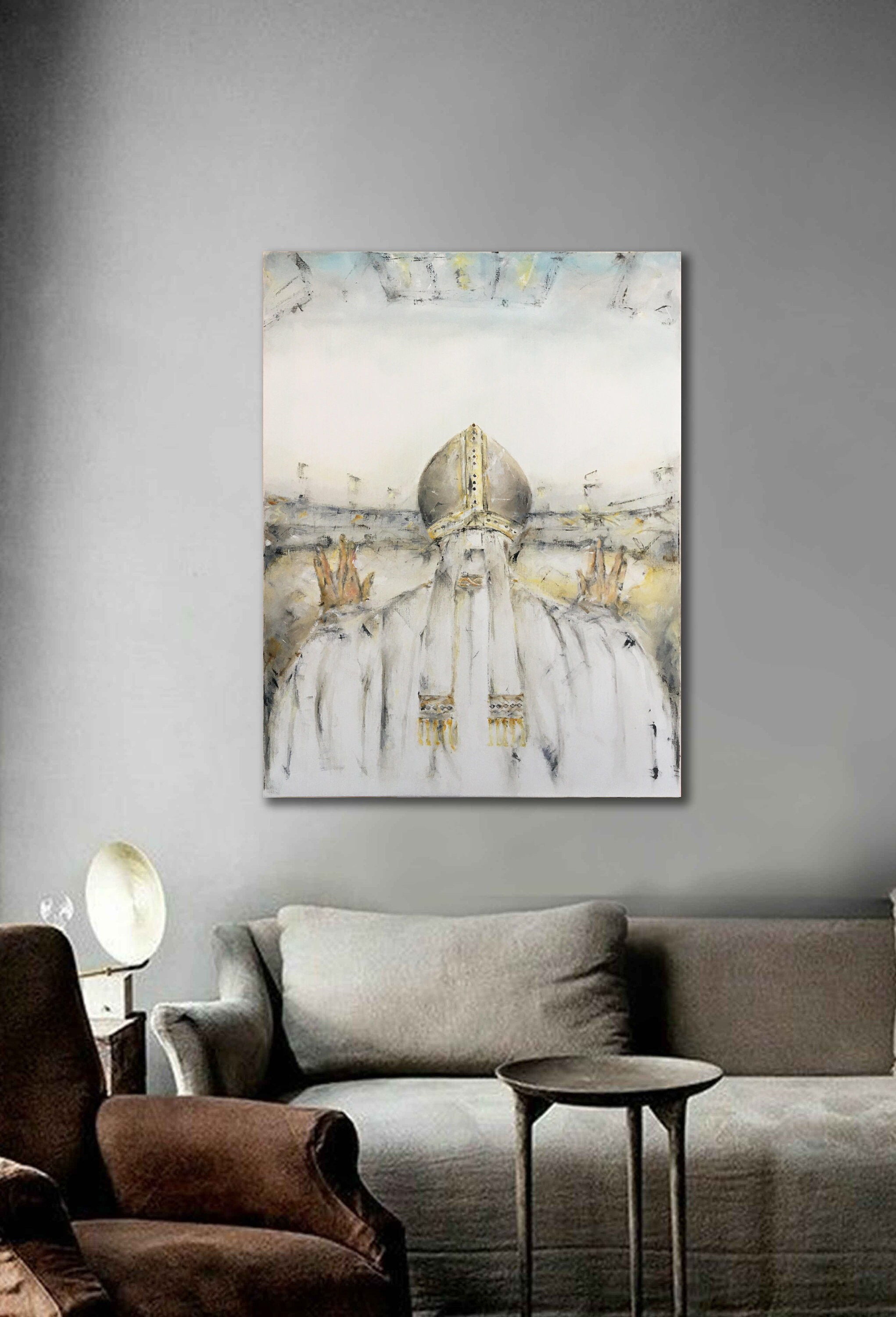 Modern Pope Painting Star Trek Art Abstract Original Oil - Etsy
