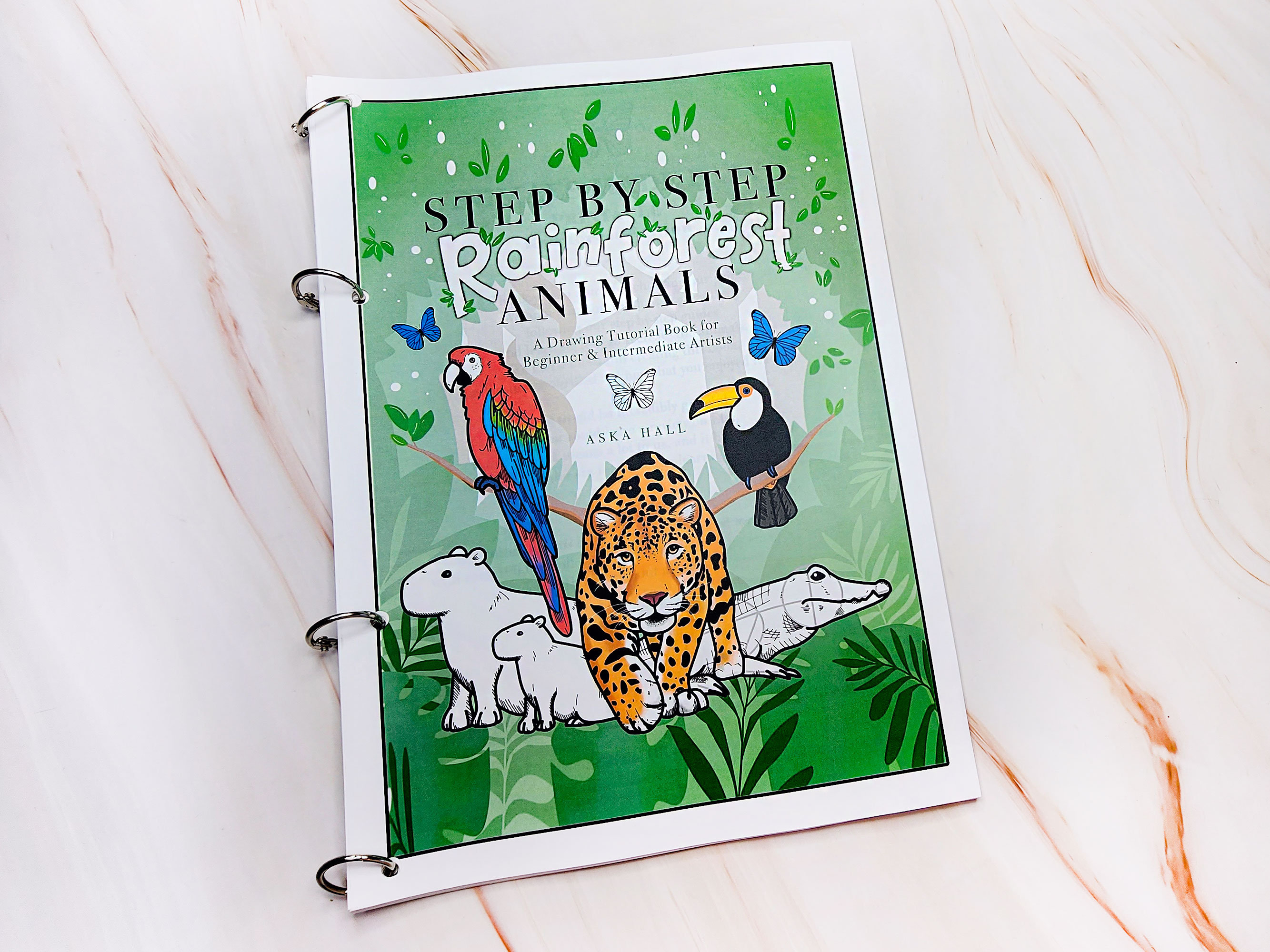 How to Draw Animals : Rainforest Edition | A Printable Drawing Tutorial ...