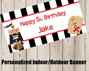 Pirate banner | Etsy