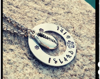 Island girl necklace | Etsy