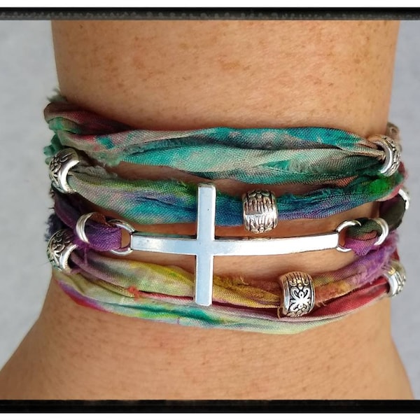 Fabric Wrap Bracelet - Etsy