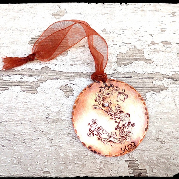 Copper Ornament - Etsy