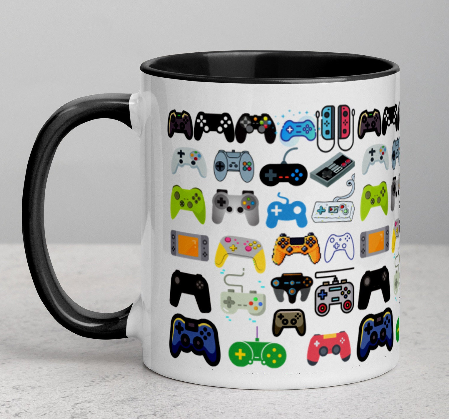 Game Controller Mug: Gamer Coffee Mug, Funny Gaming Gift - Etsy