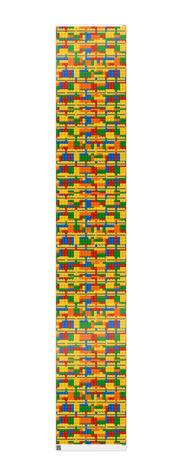 Personalized Building Block Wrapping Paper: Custom Name Gift Wrap - Etsy