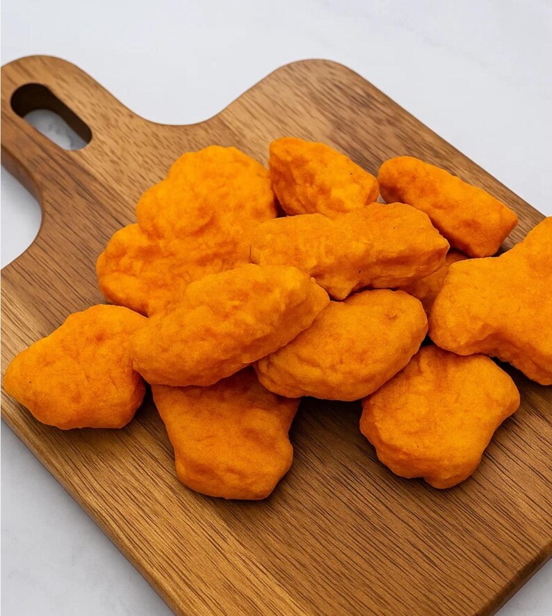 Fake Chicken Nugget Prop: Realistic Food Photography, Gag Gift - Etsy