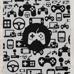 Game Controller Throw Blanket Game Room Decor Gaming Gift Video Game ...