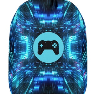 GAMING Backpack Gamer Gift Video Game Birthday School Supplies Gift for ...