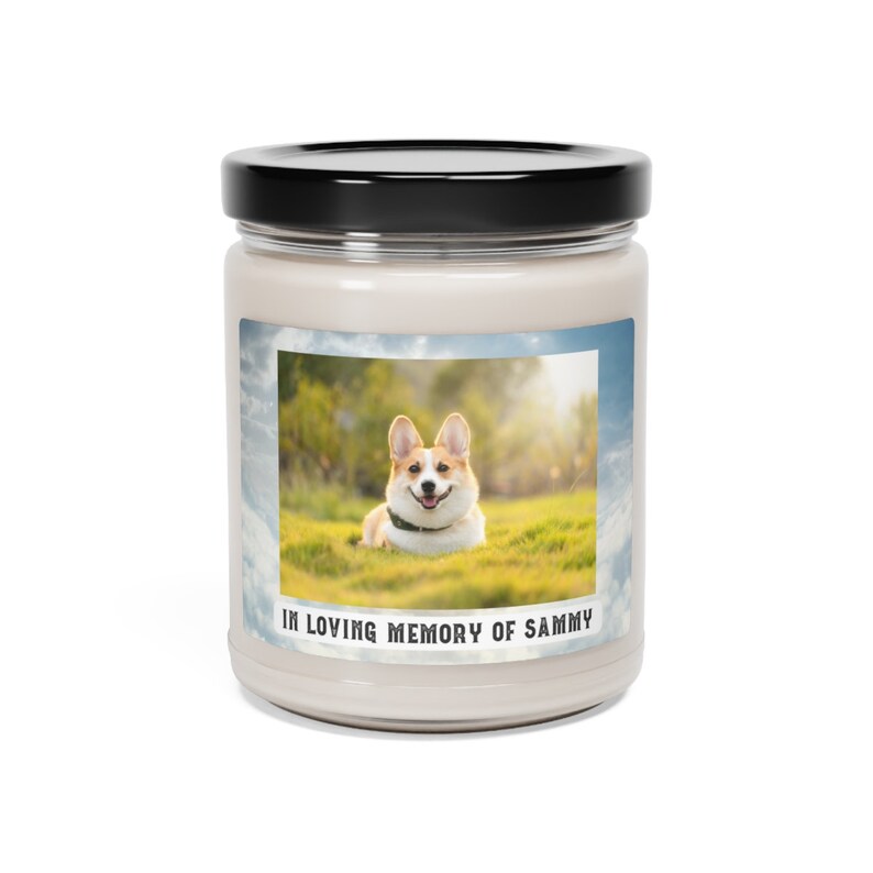 Personalized Pet Candle in Loving Memory Memorial Loss of Pet - Etsy