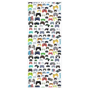 Video Game Wrapping Paper Gamer Gift Wrap Gaming Theme Birthday ...