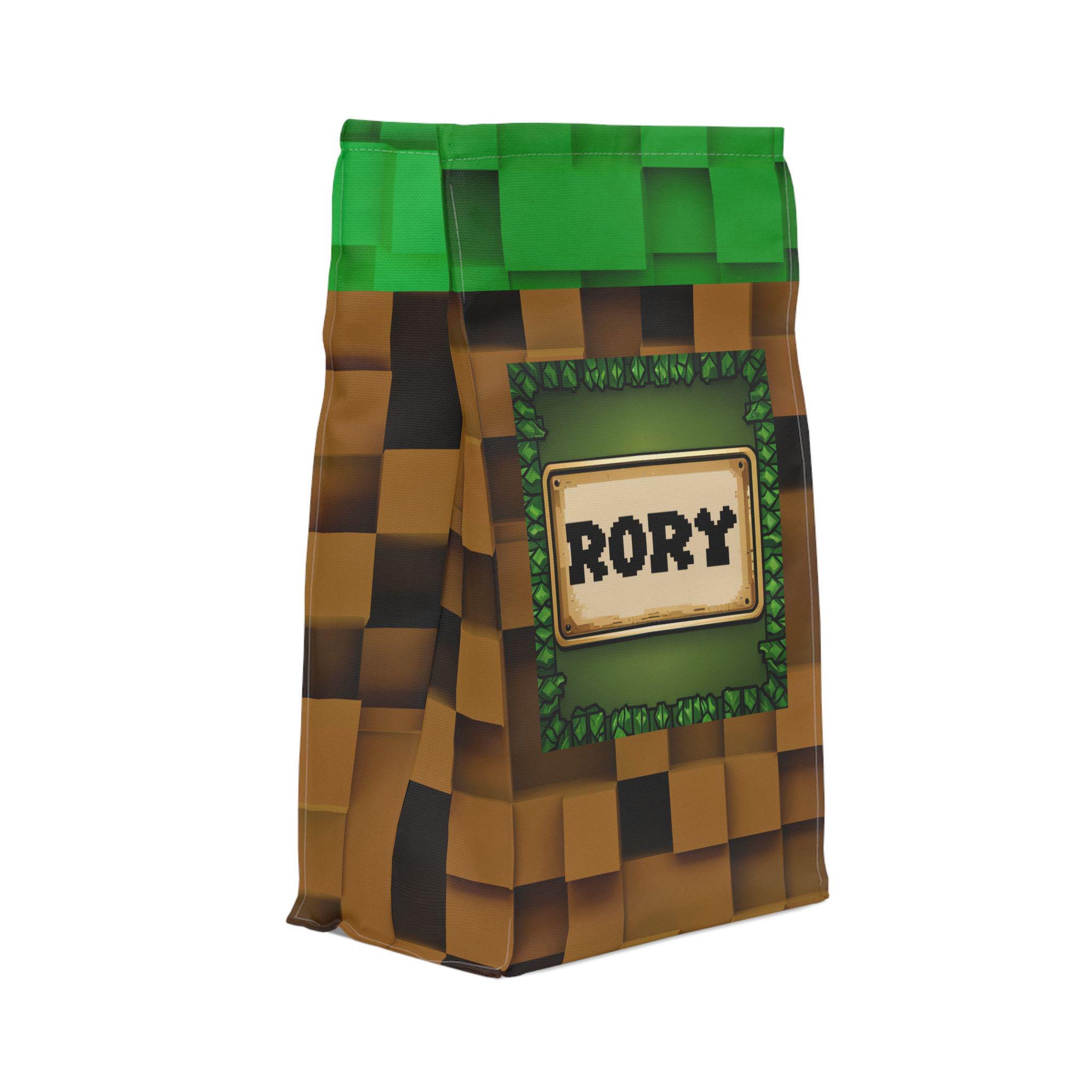 Game Lunch Bag Custom Lunch Bag Gamer Custom Name Insulated Gaming Gift ...