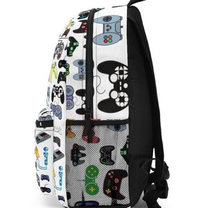 Video Game Controller Backpack: Gamer School Book Bag - Etsy