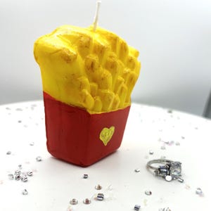 Fast Food Candles Food Shaped Candles Chicken Nugget Candle Fun Candle ...