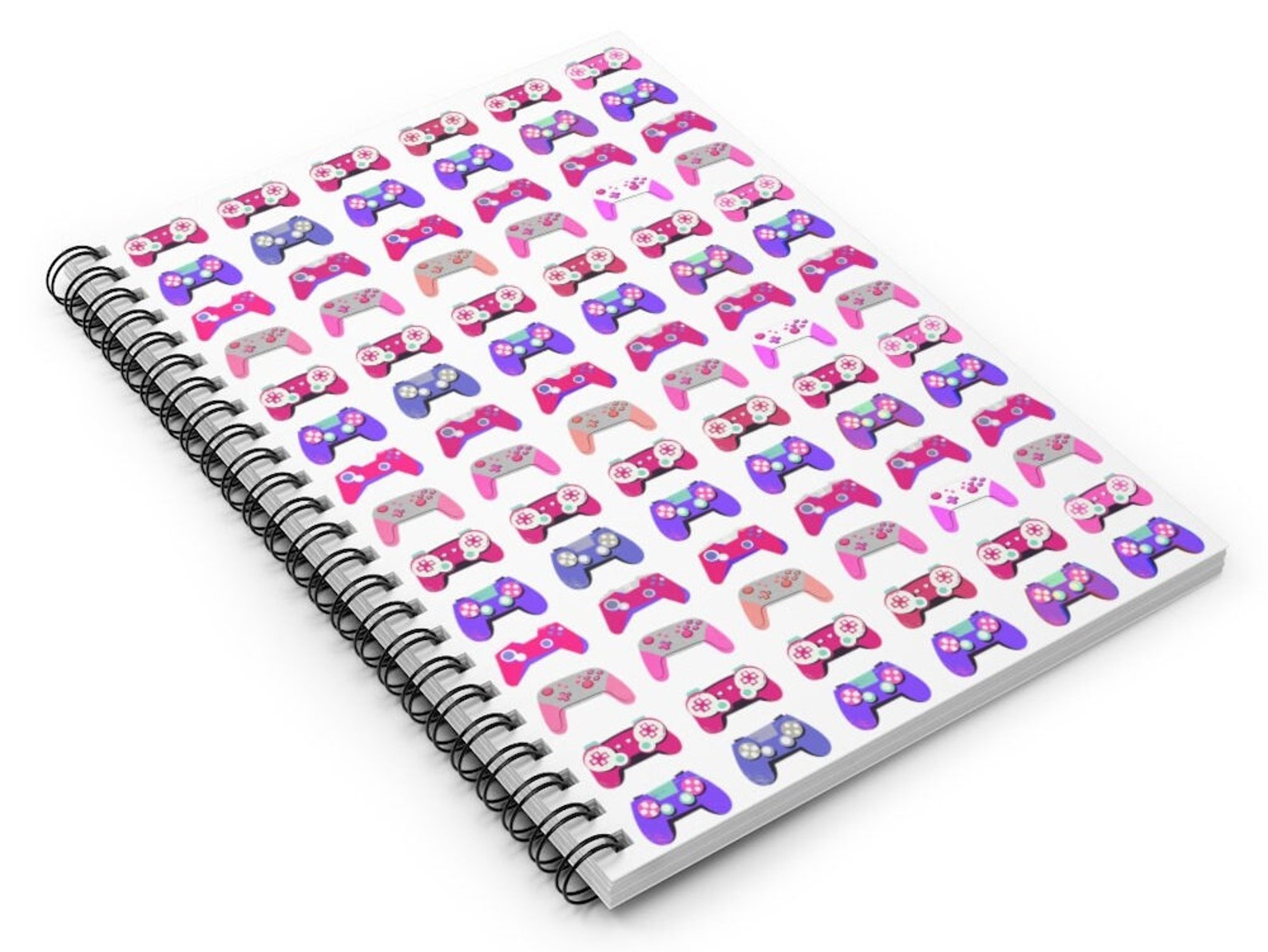 Gamer Girl Video Game Spiral Notebook Gift for Her Spiral - Etsy