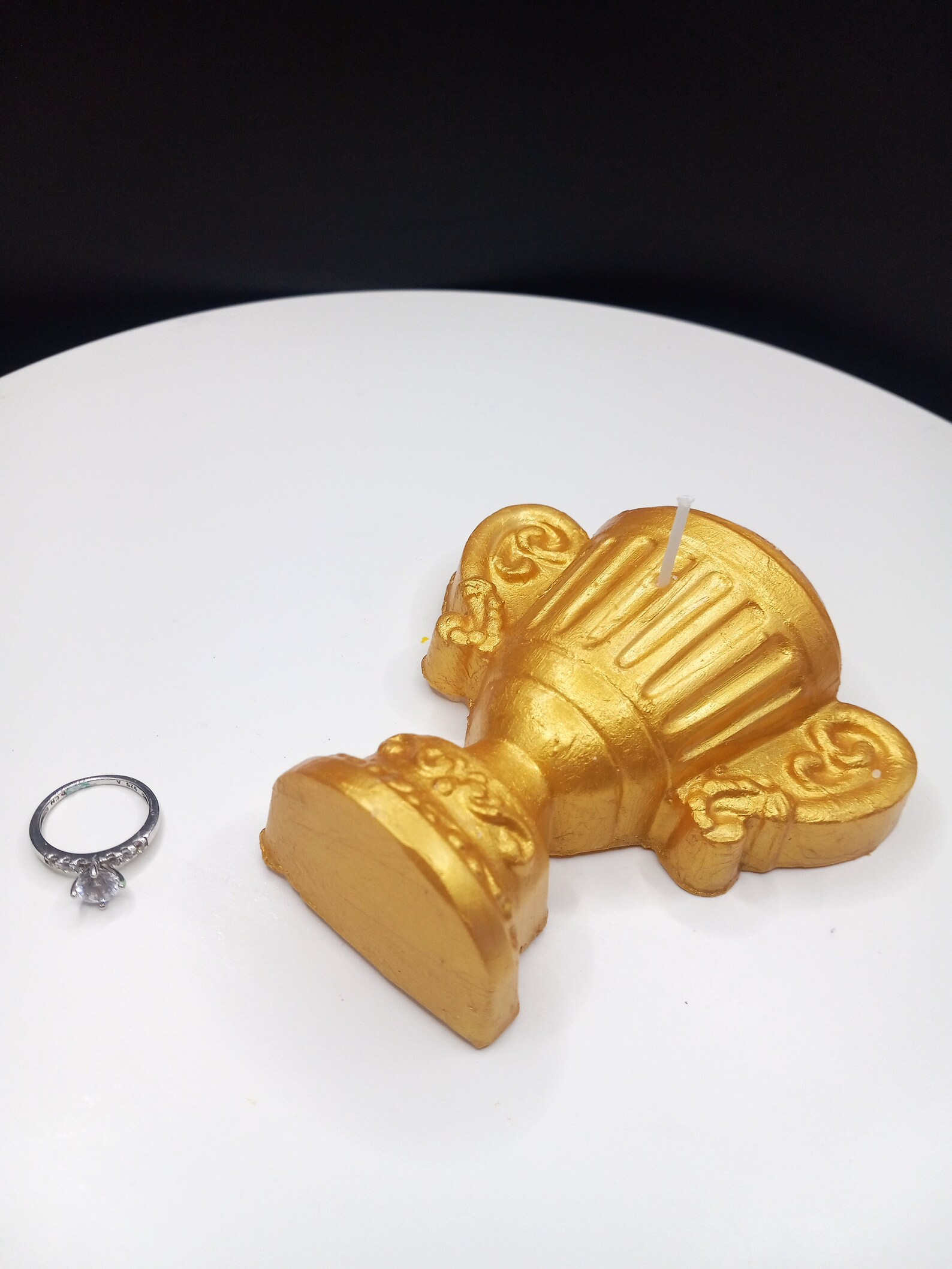 Trophy Cup Candle Award Cake Topper Cake Decoration Candles | Etsy