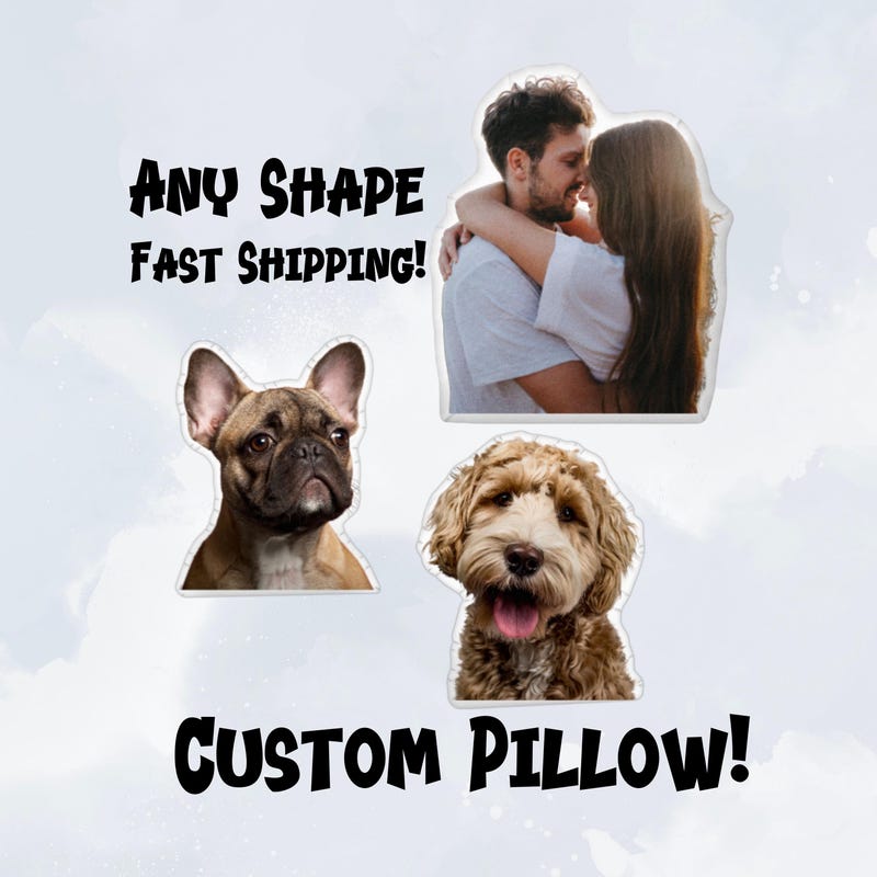 Shaped Pillow - Etsy
