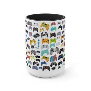 Game Controller Coffee Mug: Gamer Gift, Kitchen Decor (15 Oz) - Etsy