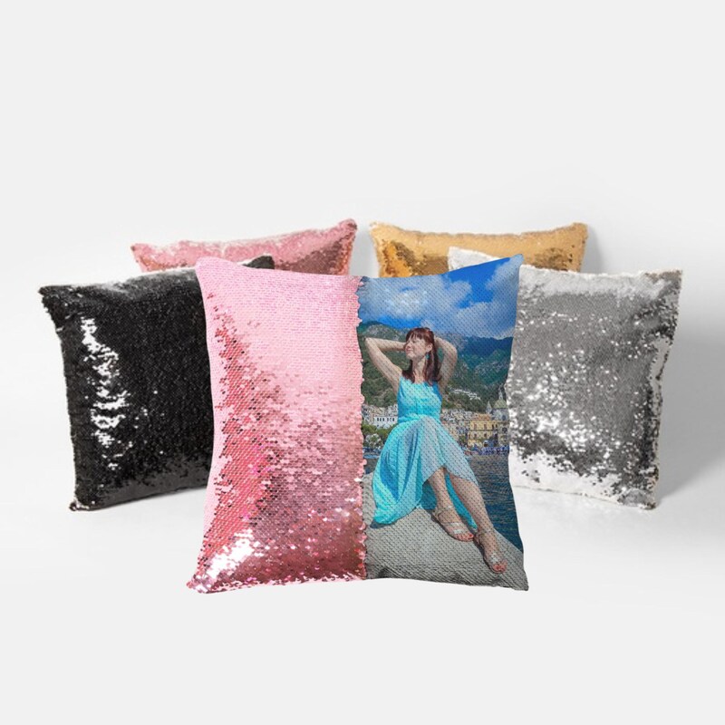 Sequin Pillow - Etsy