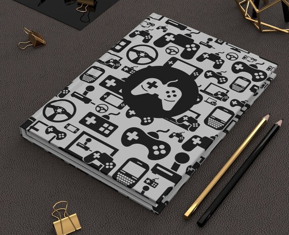 Video Game Notebook Gamer Gift Game Room Décor School Supplies - Etsy