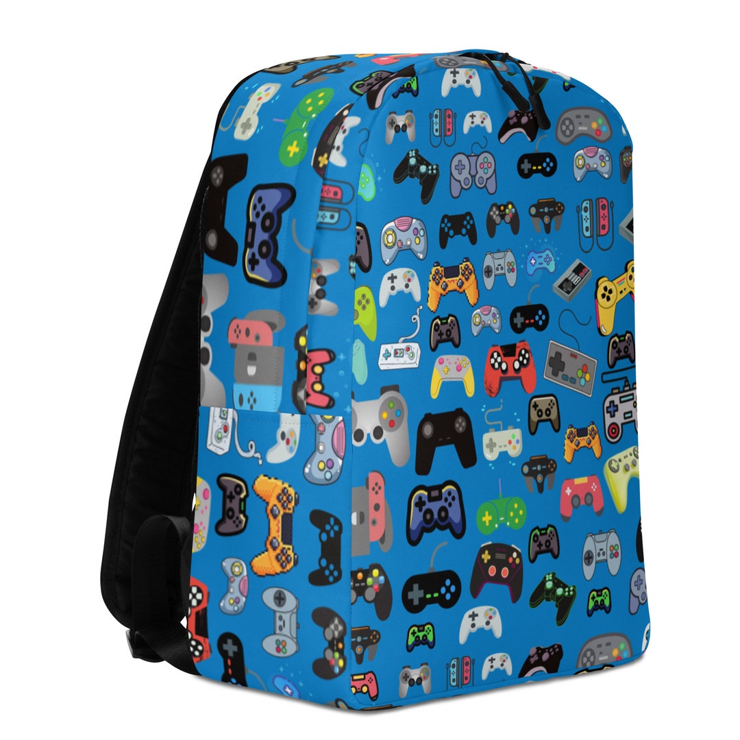 Video Game Backpack Controller Backpack Gamer Gift Gaming Birthday ...