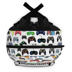 Custom Video Game Backpack Controller Personalized Backpacks Gamer Gift ...