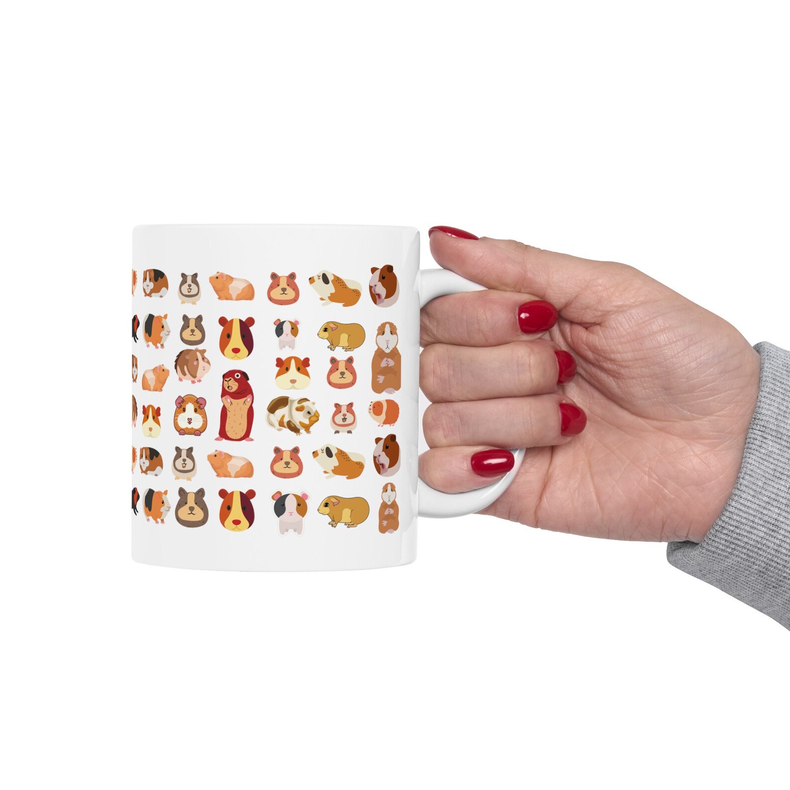 Guinea Pig Mug Cute Guinea Pig Lover Gift Funny Cavy Coffee Tea Mug ...