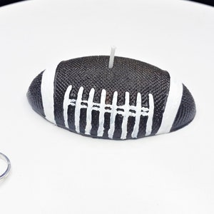 Football Candle Cake Topper Fondant Sports Candle Game Day Decor ...