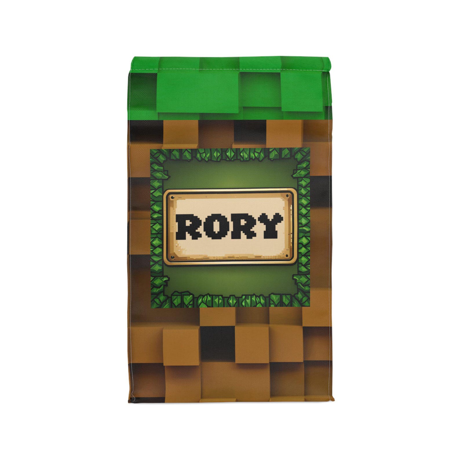 Game Lunch Bag Custom Lunch Bag Gamer Custom Name Insulated Gaming Gift ...