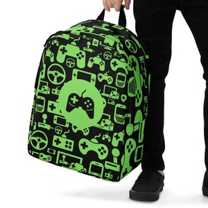 Video Game Backpack Gamer Gift Boys Birthday Gifts School Supplies ...