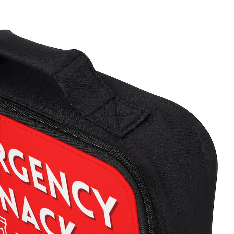 Emergency Snack Kit Lunch Bag Funny Insulated Bags Tote Gift - Etsy