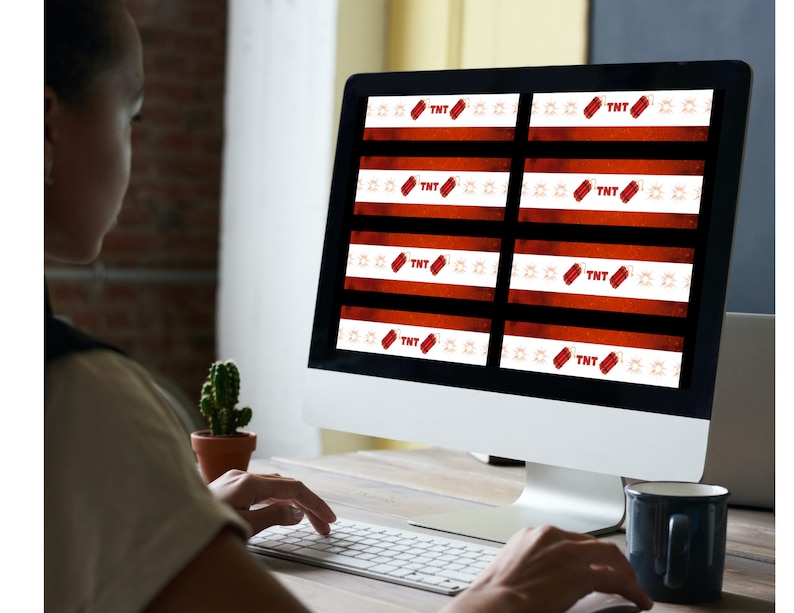 TNT Printable Candy Wrapper Gamer Party-instant Download Pdf - Etsy