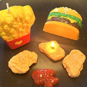 Handmade Chicken Nugget Candle: Fun Foodie Gift - Etsy