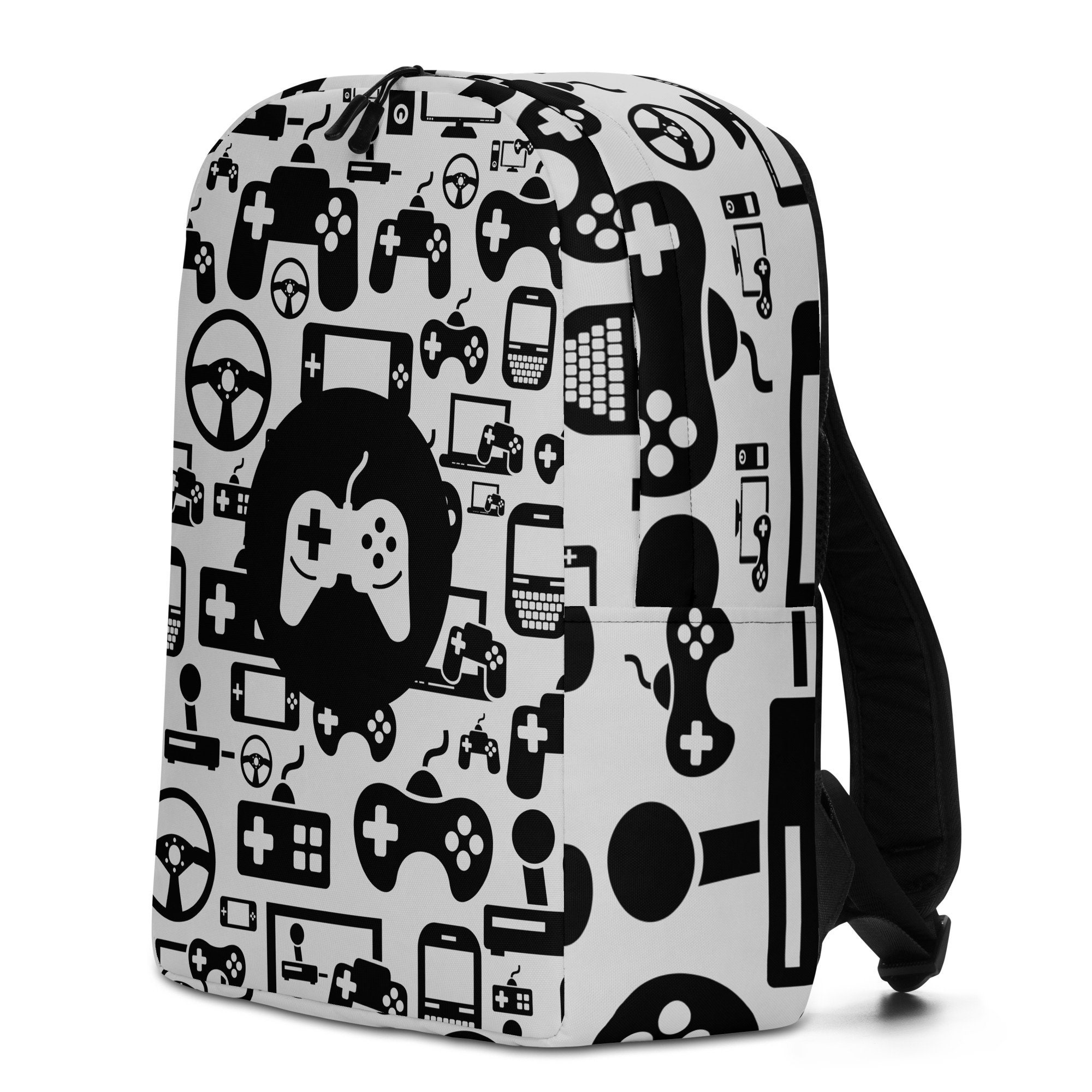 Video Game Backpack Gamer Gift Boys Birthday Gifts School | Etsy