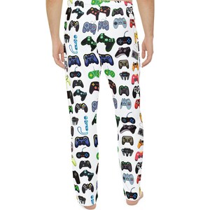 Men's Game Controller Pajama Pants: Gamer Sleep Bottoms - Etsy