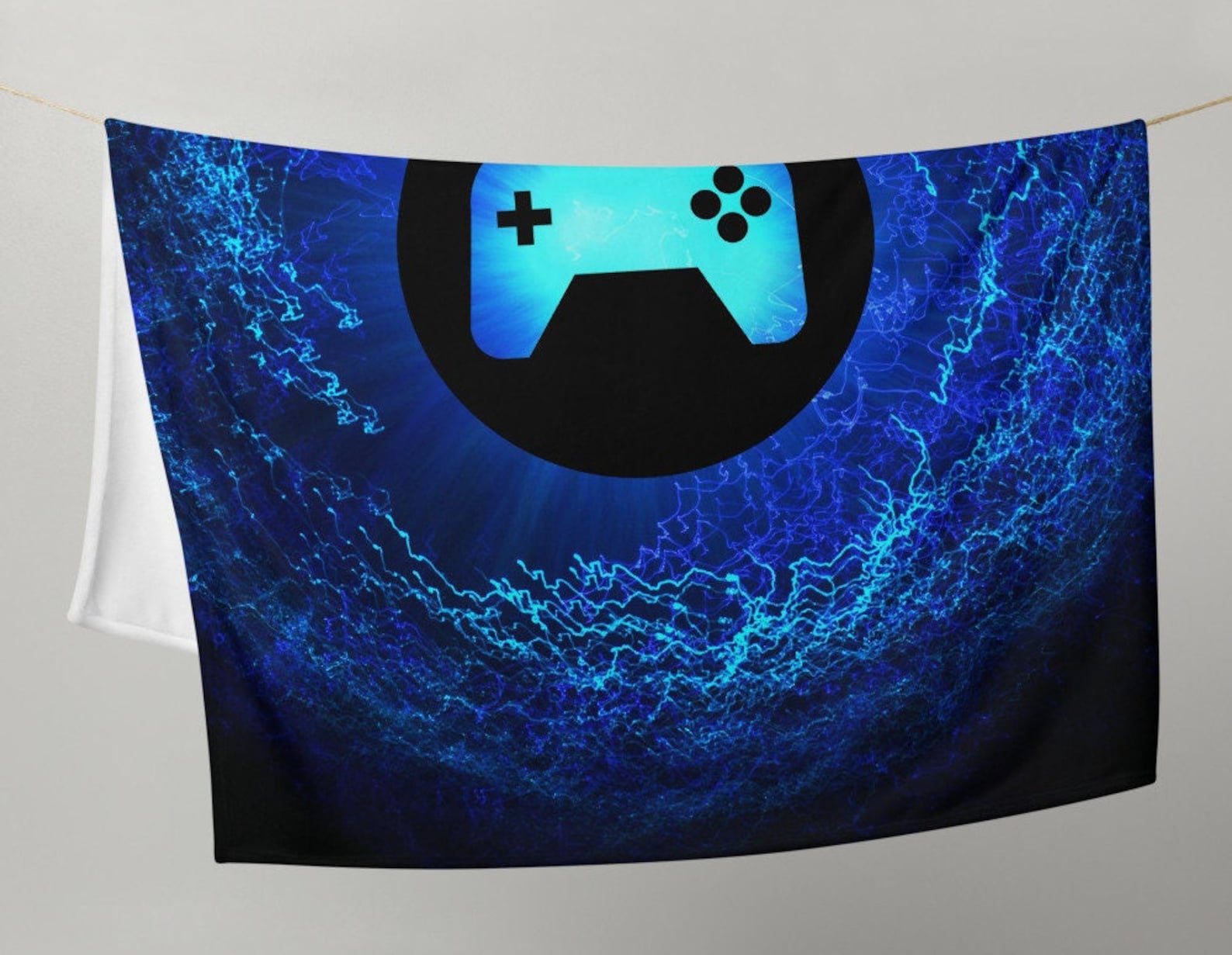 Video Game Throw Game Room Decor Gift for Him Gamer Gifts - Etsy