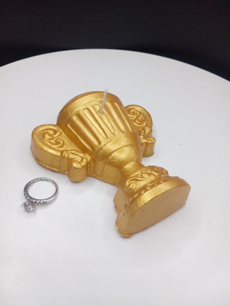 Trophy Cup Candle Award Cake Topper Cake Decoration Candles - Etsy