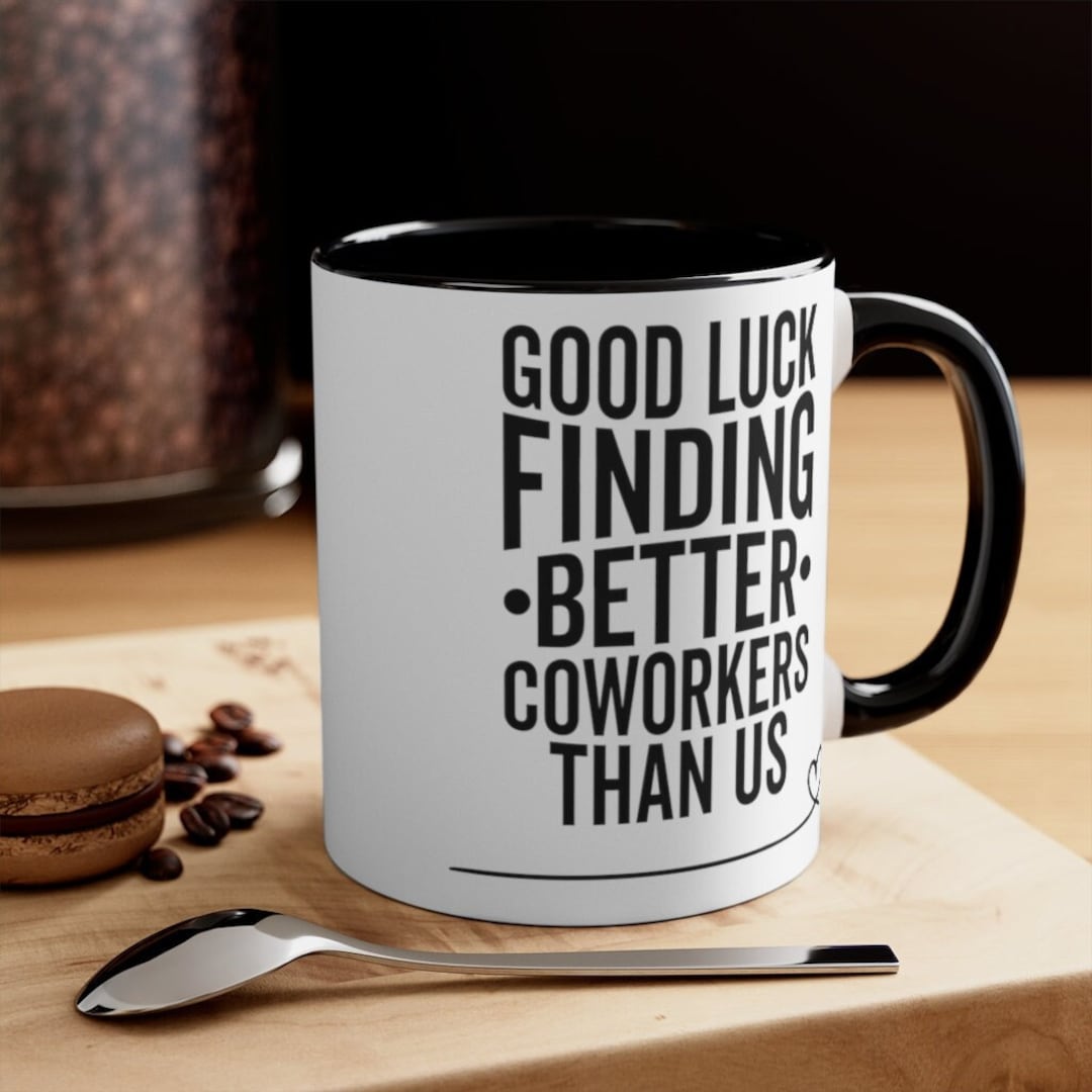 Retirement Mug Funny Farewell Coffee Mug Coworkers Good Luck Mugs Work ...