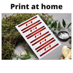 TNT Printable Candy Wrapper Gamer Party-instant Download Pdf Jpg and ...