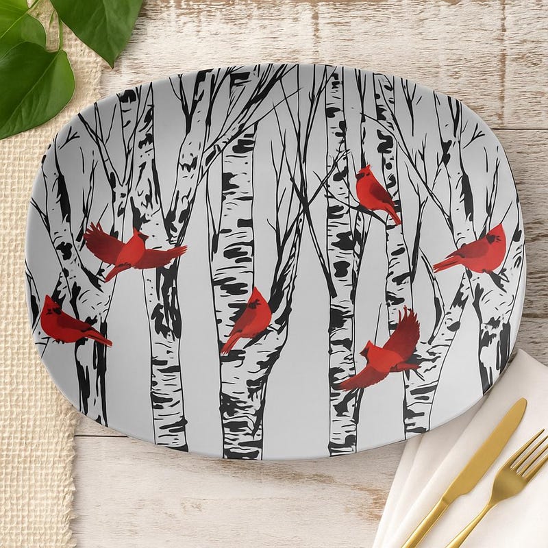 Bird Platter - Etsy