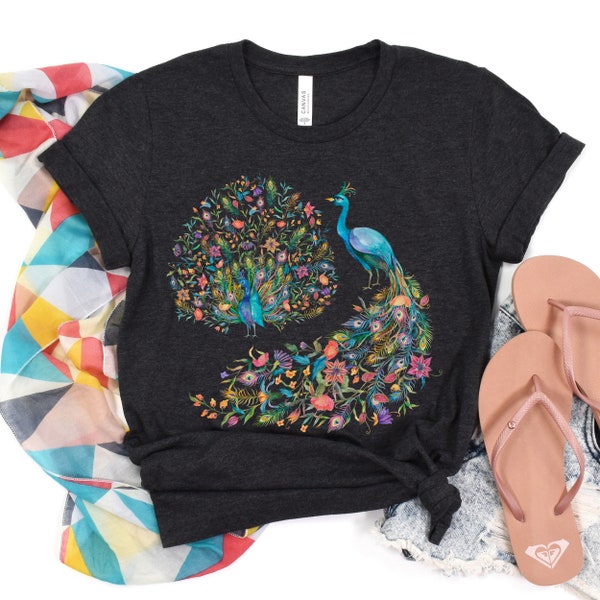 Peacock Graphic - Etsy