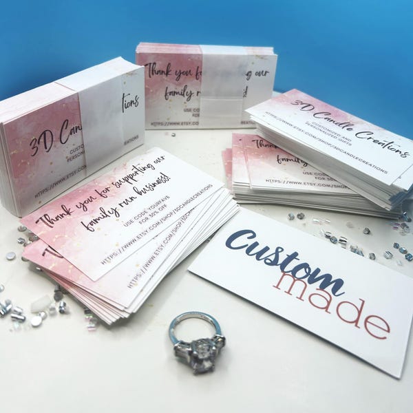 Customized Business Cards - Etsy