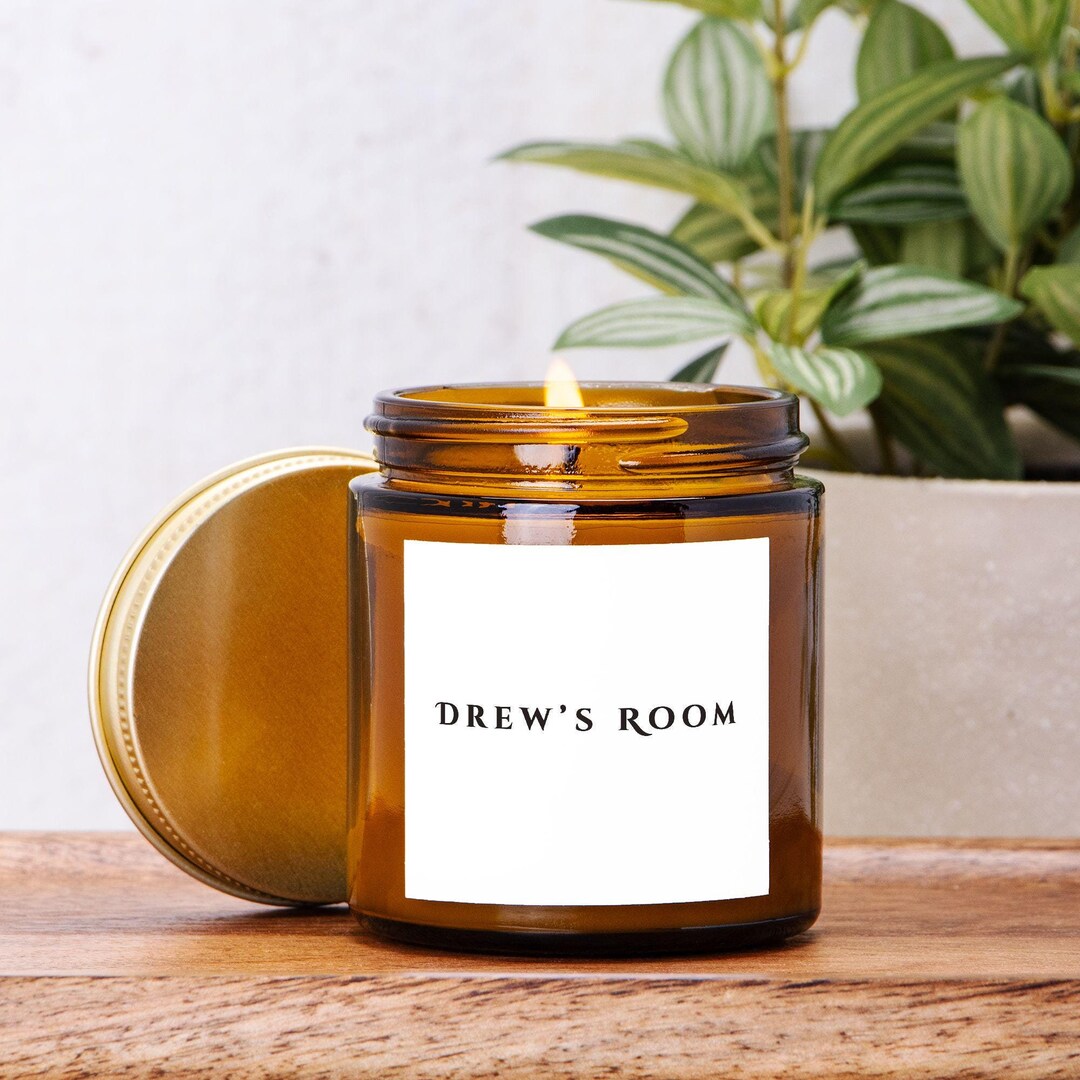Customized Label Candle Create Your Own Candles Personalized Gifts ...