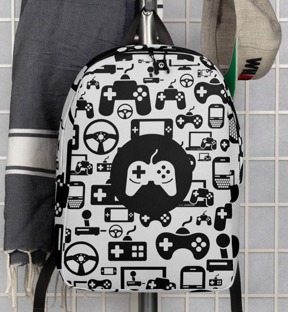 Video Game Backpack Gamer Gift Boys Birthday Gifts School - Etsy