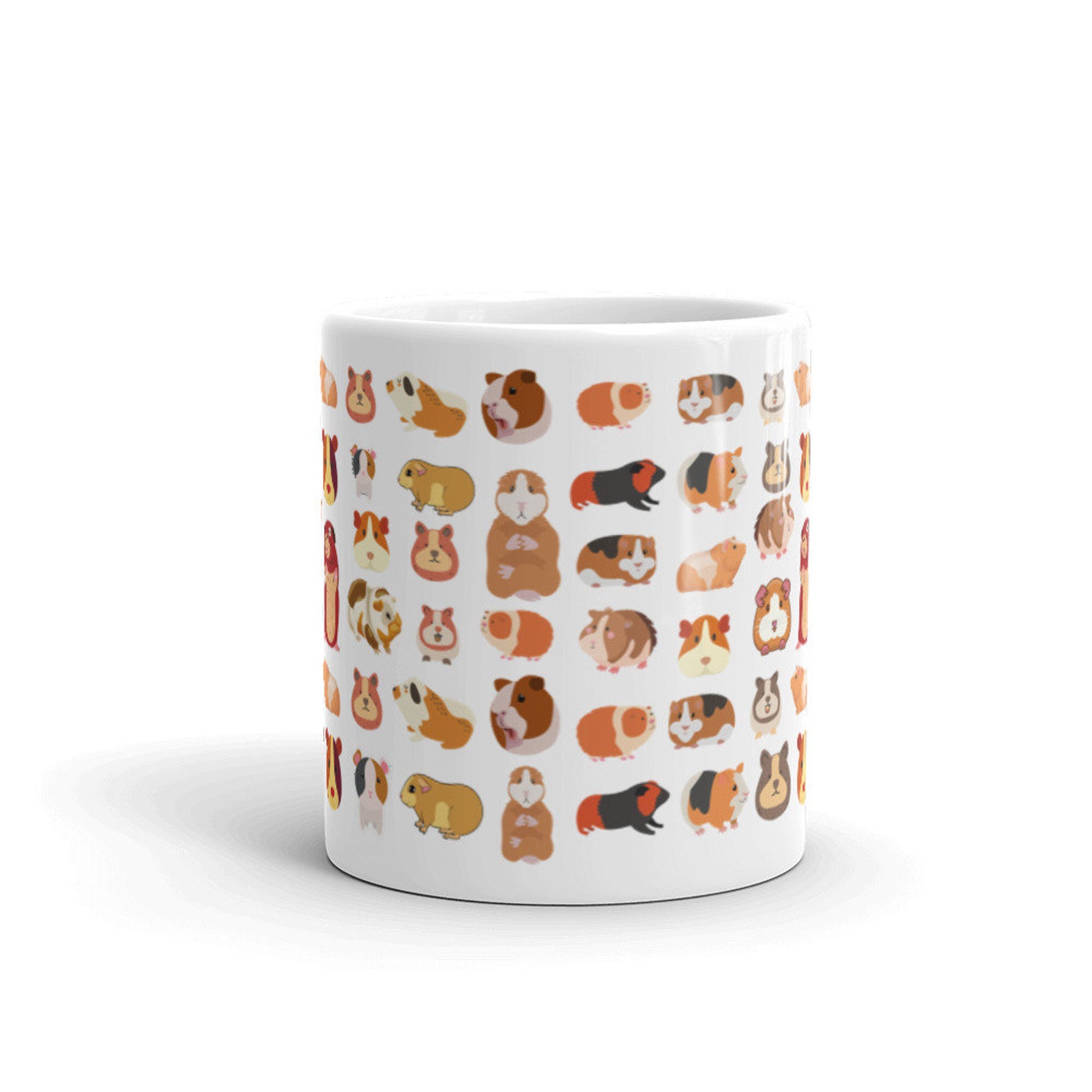 Guinea Pig Mug Cute Guinea Pig Lover Gift Funny Cavy Coffee Tea Mug ...