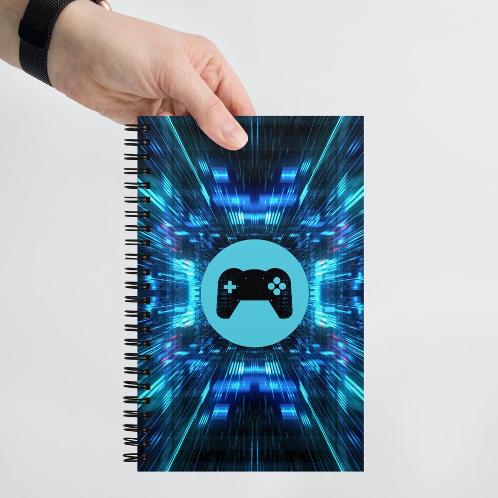 Video Game Spiral Notebook Gamer Gift Game Room Décor Back to - Etsy
