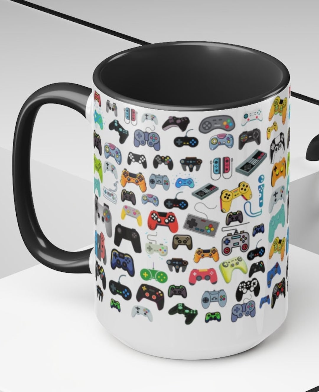 Game Controller Coffee Mug: Gamer Gift, Kitchen Decor (15 Oz) - Etsy