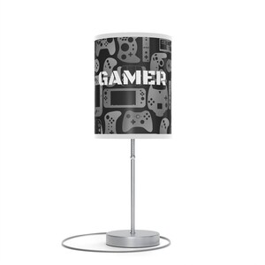 Gamer You Win Gamer Lamp on a Stand Lamp Gift for Him Gamer Gift Video ...