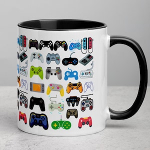 Game Controller Mug: Gamer Coffee Mug, Funny Gaming Gift - Etsy